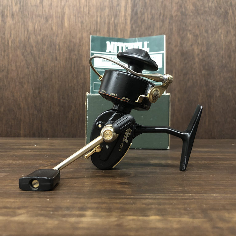 Mitchell 408G Gold Limited （ミッチェル 408 ゴールド リミテッド） スピニングリール ビンテージ オリジナルボックス付 オリジナル | OLDS