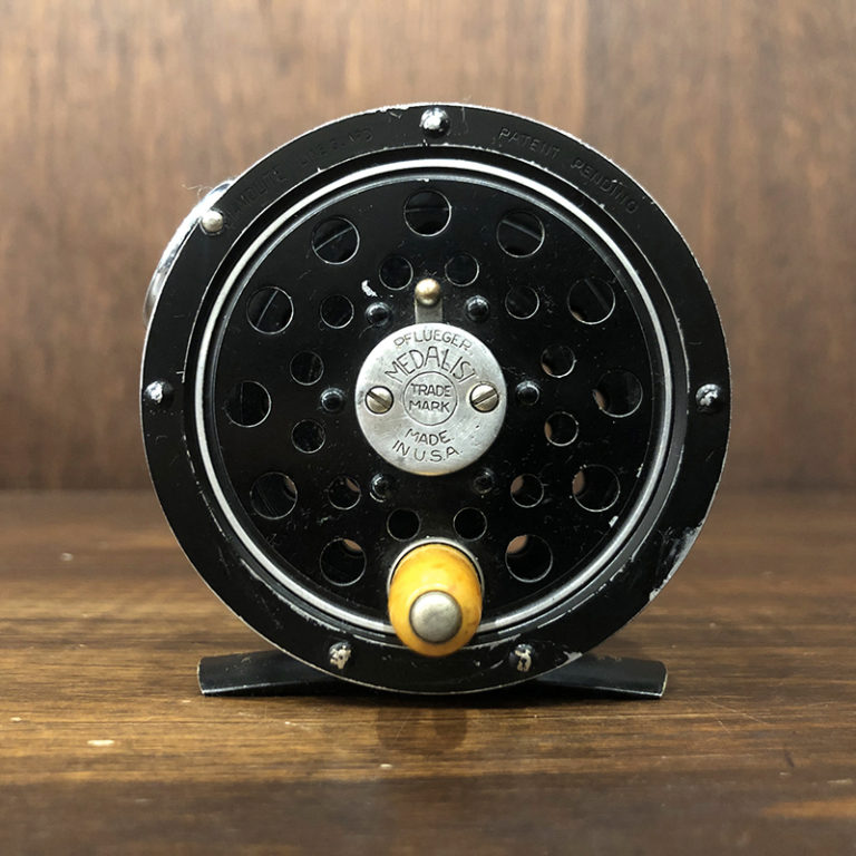 Pflueger Round Line Guard Early Medalist 1492 Fly Reelフルーガー メダリスト1492 ...