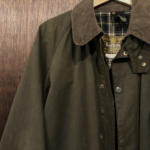 Barbour Solway Zipper 1warrant Original YKK Ring Zip Olive 40 Mint バブアー ...