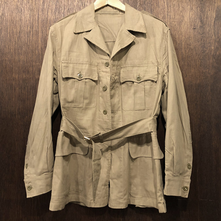 British Army Tropical Bush Jacket 1950 Pattern Size5 Deadstock イギリス軍 ...