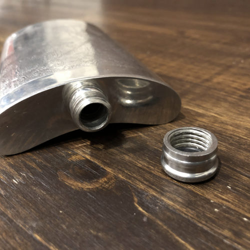 Orvis Flask Skittle Jumping Trout Fisherman Made by Sheffield 8oz ...