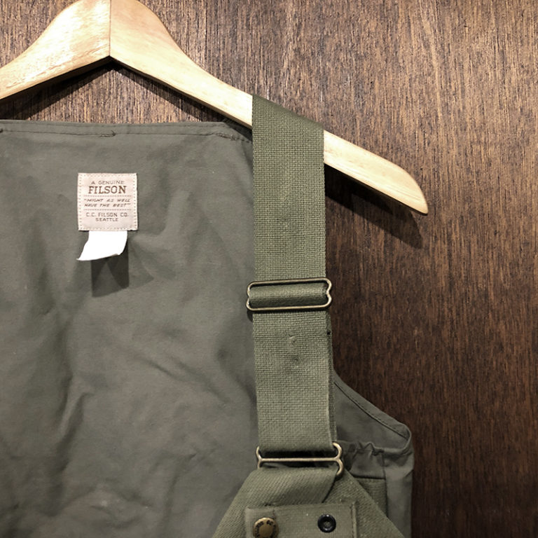 Filson Fly Fishing Strap Vest Reg OT フィルソン フライフィッシング ストラップ ベスト オッターグリーン ...