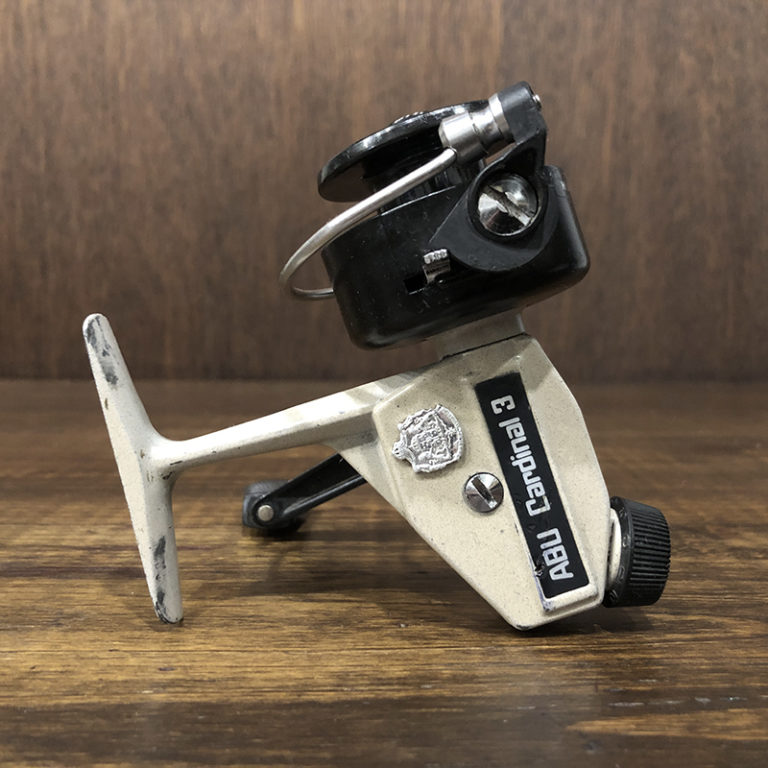 Abu Cardinal 3 Spinning Reel 800801 アブ カーディナル 3 ベージュカラー 80年 オリジナル ビンテージ ...