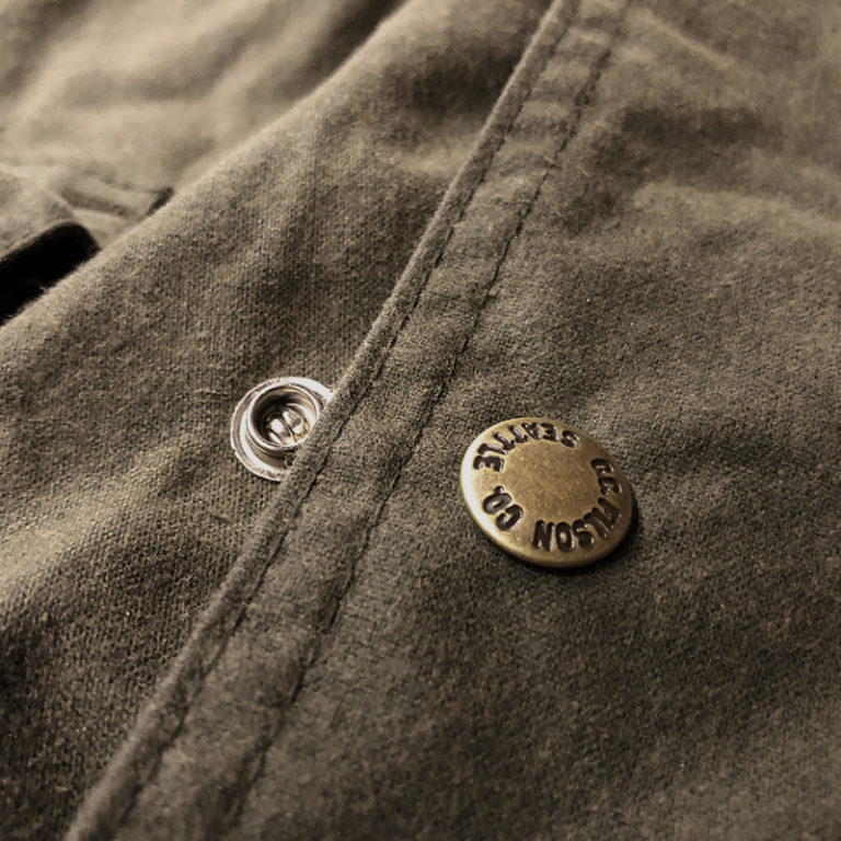Filson Oiled Cloth Wading Hoodie Fishing Jacket OT XL Mint フィルソン オイルド ...