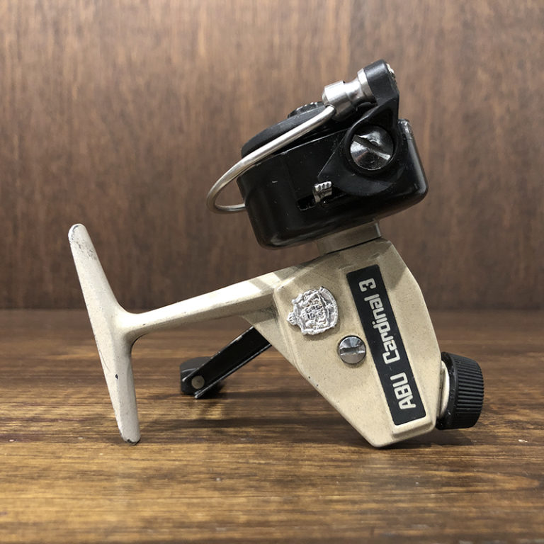 Abu Cardinal 3 Spinning Reel 810601 アブ カーディナル 3 ベージュカラー 81年 オリジナル ビンテージ ...