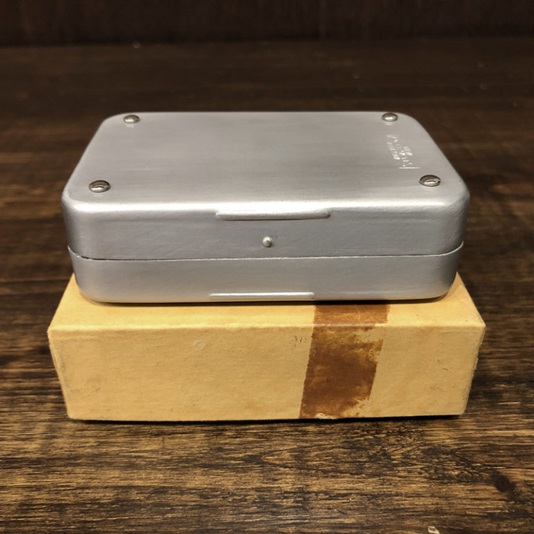 Richard Wheatley Kilroy Silmalloy Fly Box Spring Type Small Size with ...