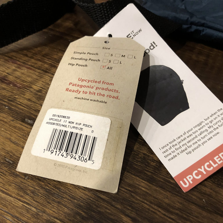 Patagonia Upcycle It Now Waist Bag Hip Pouch Made with Upcycle Hood ...
