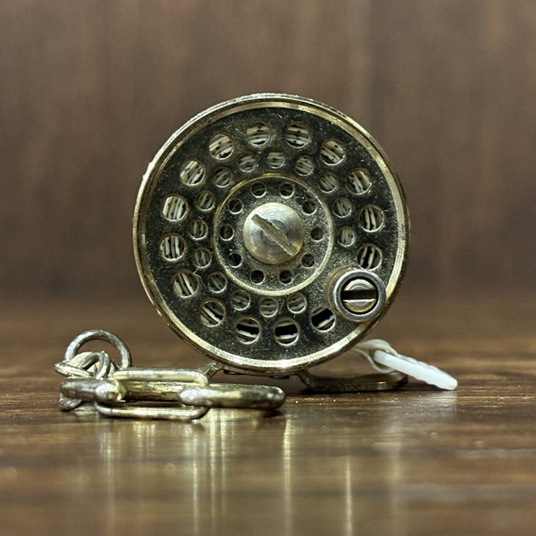 Fly Reel Style Small Tape Measure Scale Convex Inch/cm Notation フライリール型 ...