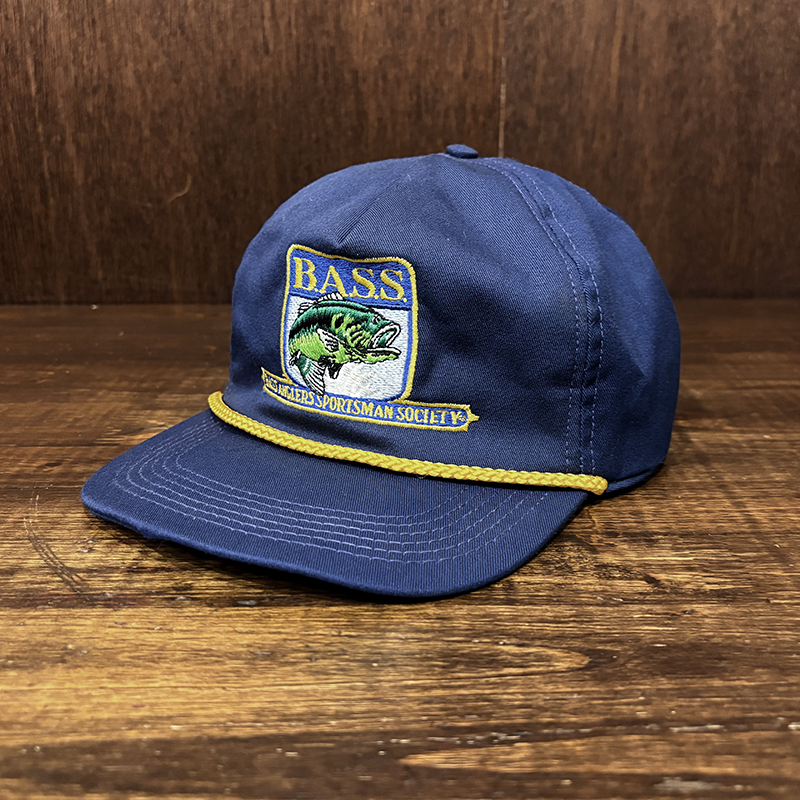 BASS Front Rope Jumping Bass Fishing Cap Made in USA | OLDS